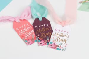 Free Printable Mother's Day Gift Tags - Sweet Red Poppy