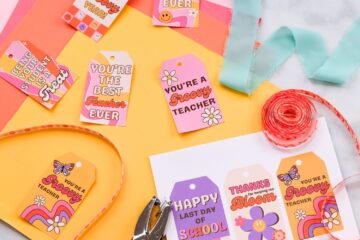 Free Printable Teacher Appreciation Gift Tags - Sweet Red Poppy