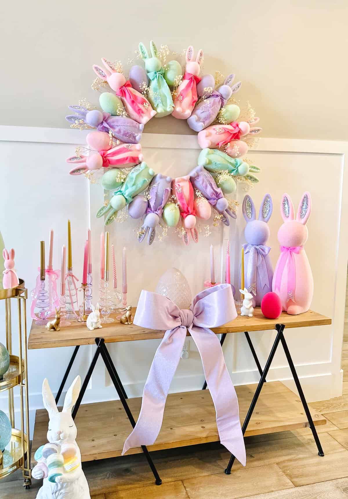 How to Make a Giant Fabric Wall Bow for Party Decor - Sweet Red Poppy