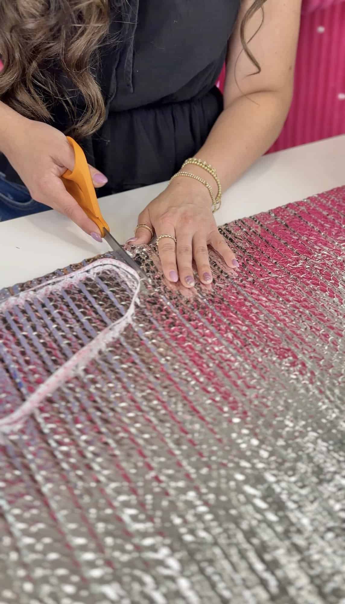 How to Make a Giant Fabric Wall Bow for Party Decor - Sweet Red Poppy