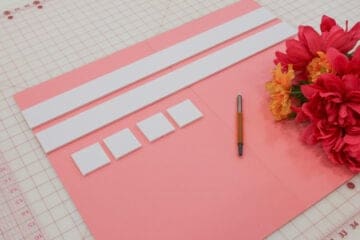 Personalized DIY Floral Bloom Box Sign Tutorial - Sweet Red Poppy