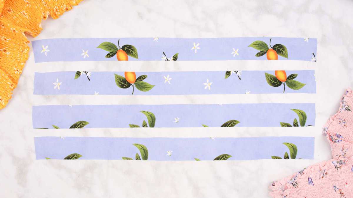 How To Sew an Easy Dress with Smocked Fabric - Sweet Red Poppy