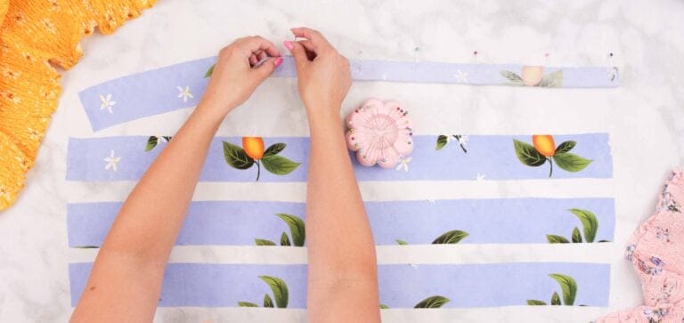 How To Sew an Easy Dress with Smocked Fabric - Sweet Red Poppy