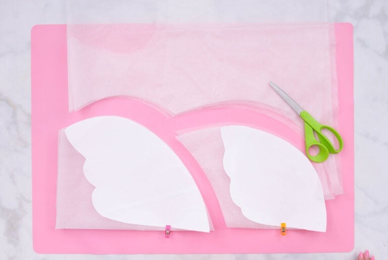 Giant Organza Butterfly Template and Tutorial - Sweet Red Poppy