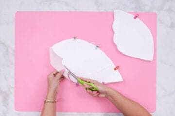 Giant Organza Butterfly Template and Tutorial - Sweet Red Poppy