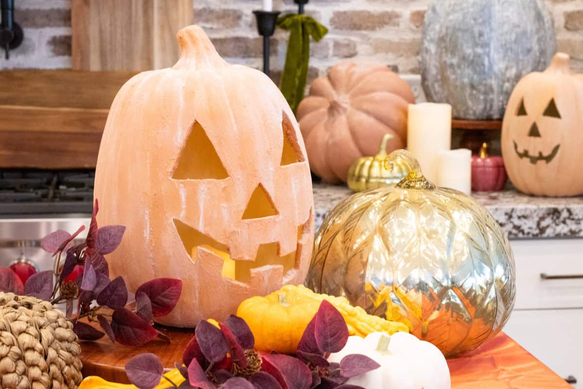DIY Terracotta Pumpkin with Hobby Lobby - Sweet Red Poppy