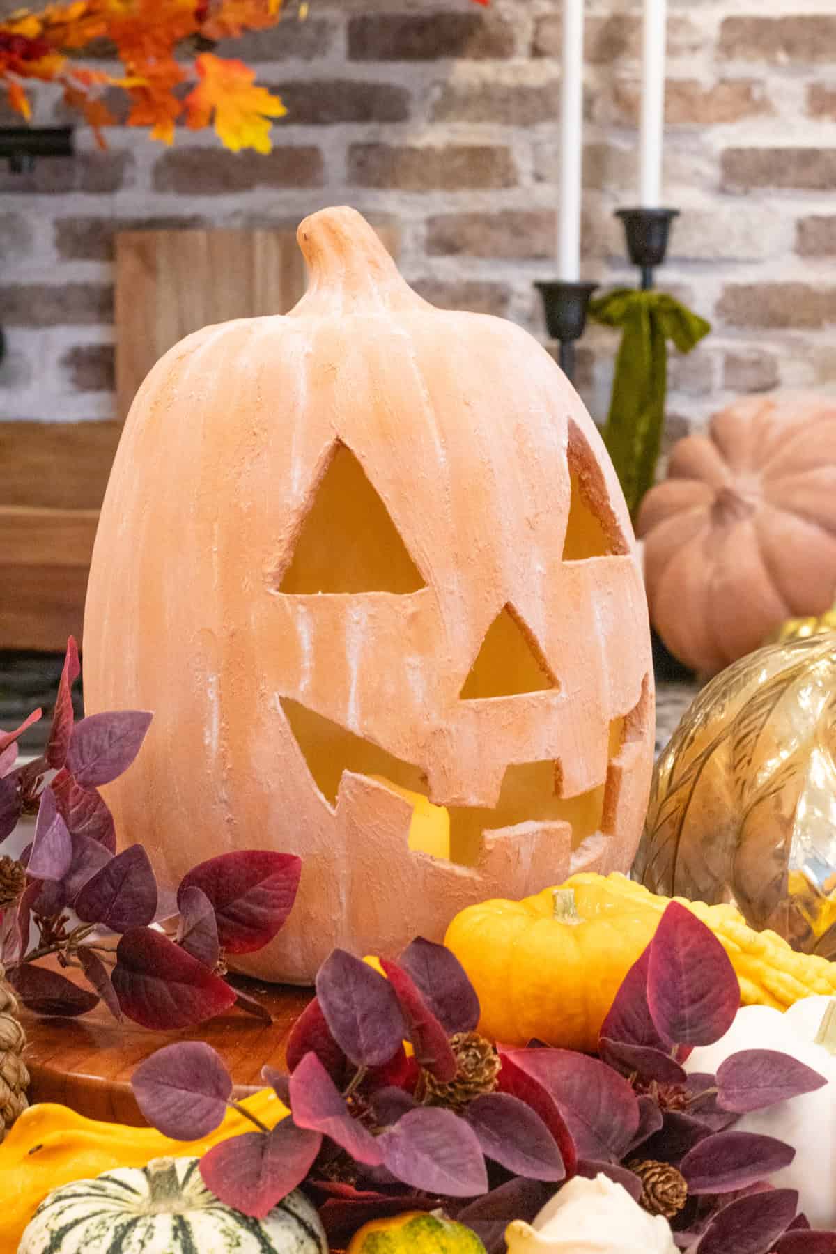 DIY Terracotta Pumpkin with Hobby Lobby - Sweet Red Poppy