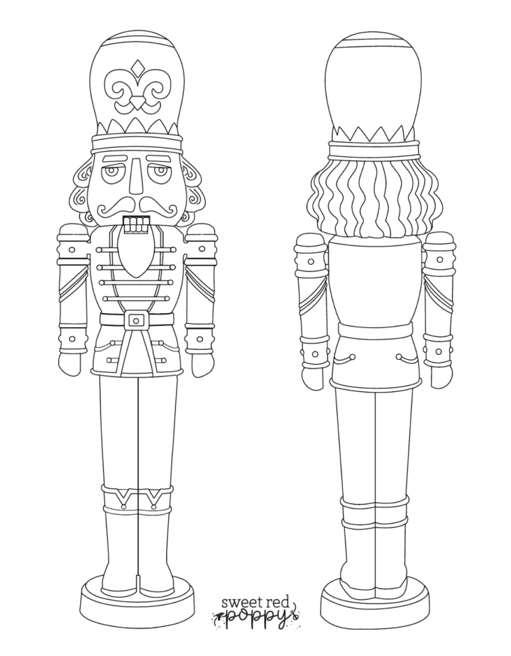 Walmart Nutcracker Tutorial - Sweet Red Poppy