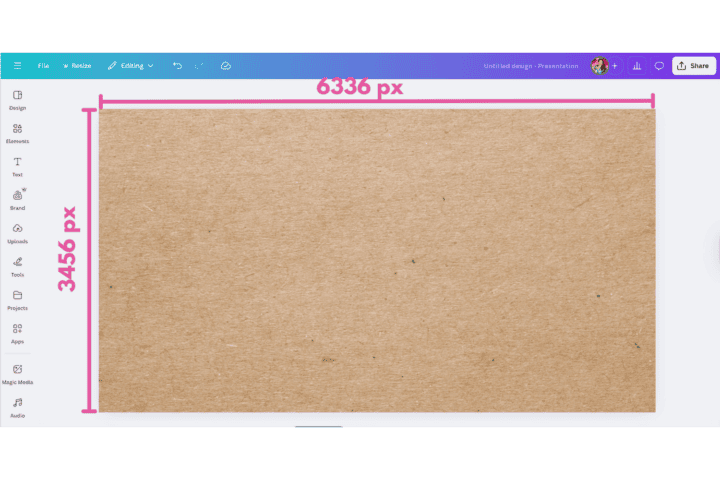 How to Paint a Kraft Paper Banner - Sweet Red Poppy