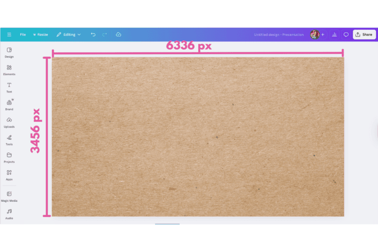 How to Paint a Kraft Paper Banner - Sweet Red Poppy